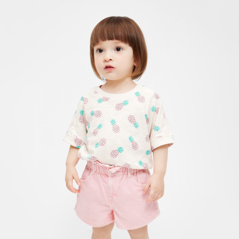 竹節棉印花T恤-02-Baby - lativ 米格國際