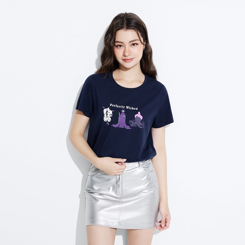 迪士尼系列印花T恤-45-女 - lativ 米格國際