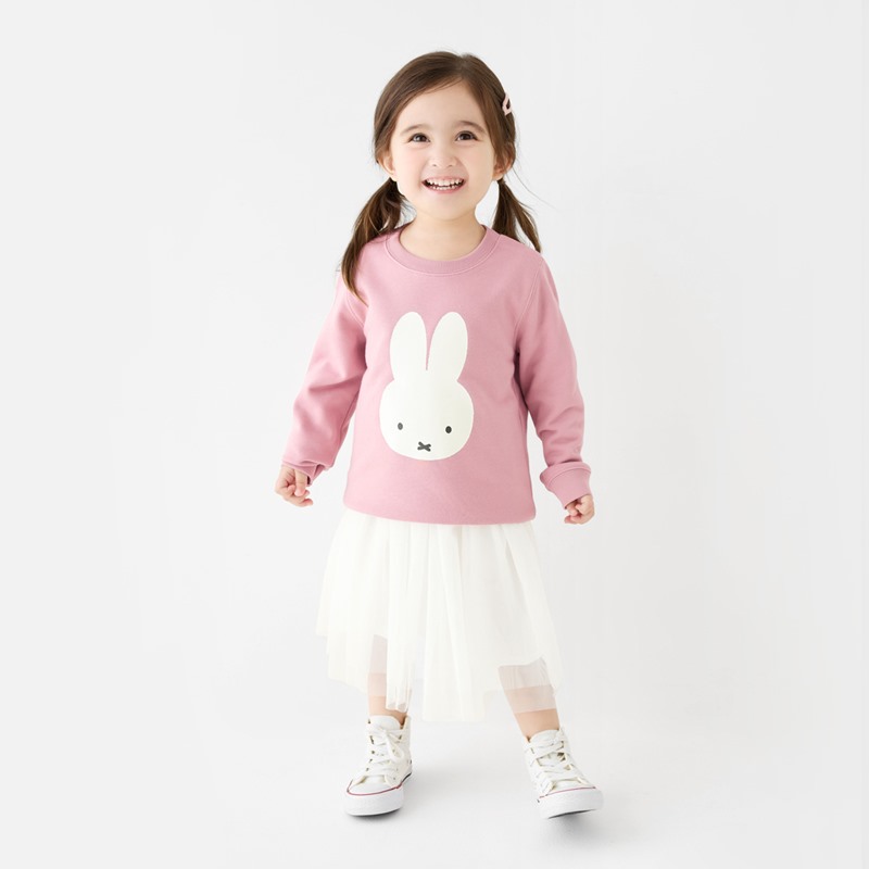 Miffy毛圈印花圓領衫-01-童 - lativ 米格國際