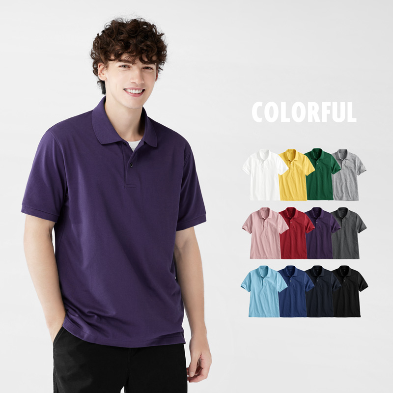 快乾網眼polo衫-男 - lativ 米格國際