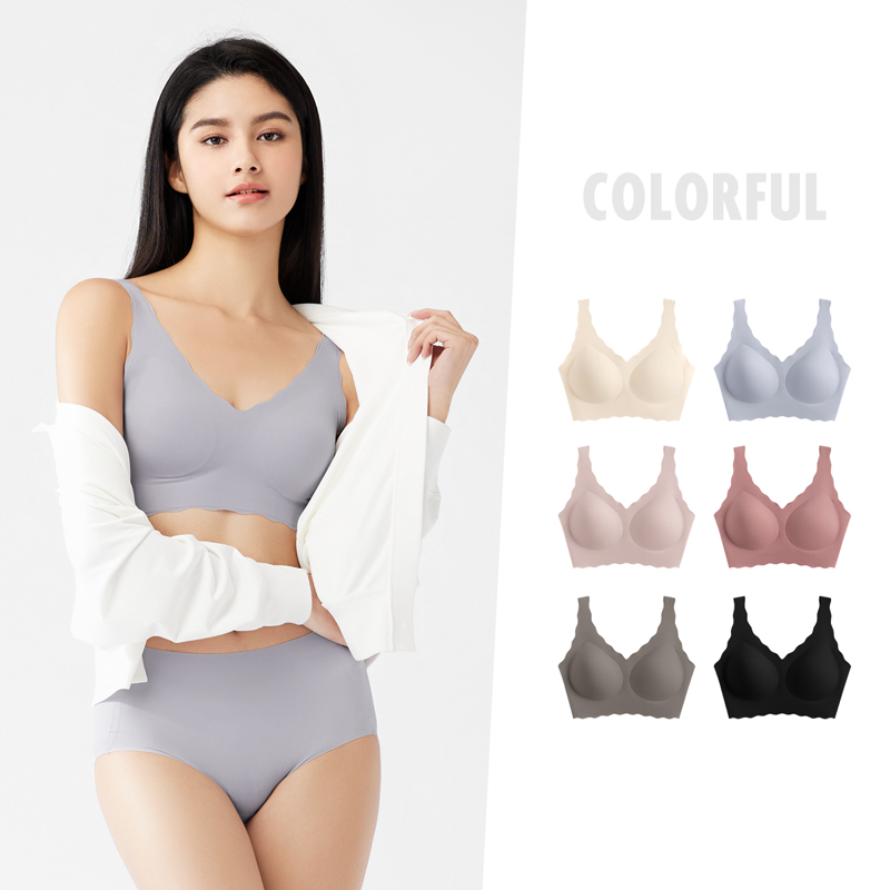 無痕V領可拆式Bra背心-女 - lativ 米格國際