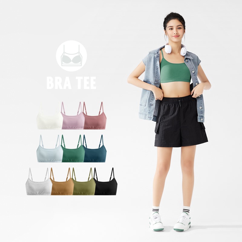 Bra短版細肩帶-女 - lativ 米格國際