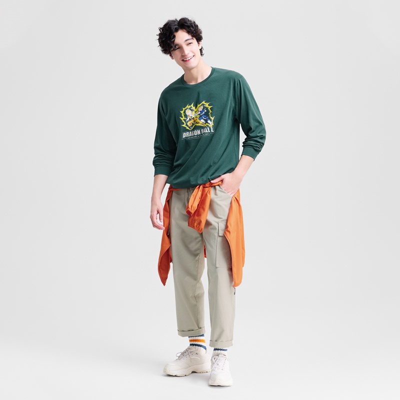 七龍珠Z長袖印花T恤-04-男 - lativ 米格國際