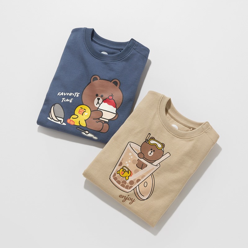 LINE FRIENDS印花T恤-01-Baby - lativ 米格國際