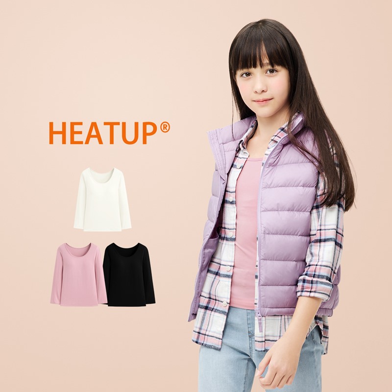 heatup圓領Bra上衣-女童 - lativ 米格國際