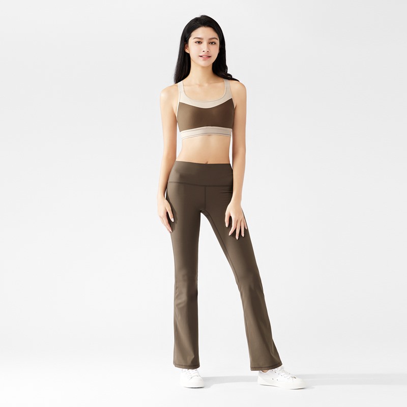 運動輕度支撐喇叭褲-女 - lativ 米格國際