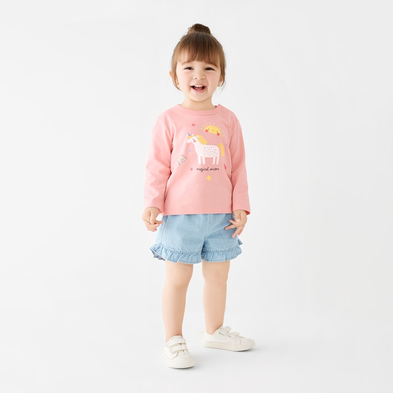 獨角獸長袖印花T恤-02-Baby - lativ 米格國際