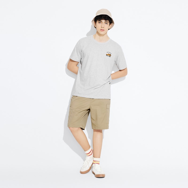 戶外休閒印花T恤-01-男 - lativ 米格國際