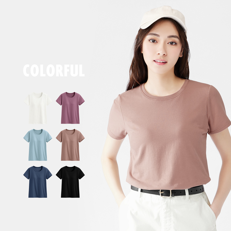 Bra圓領T恤-女 - lativ 米格國際