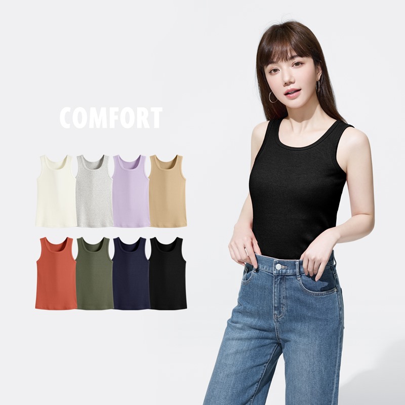 羅紋背心-女 - lativ 米格國際