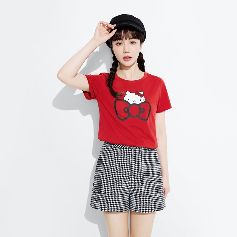 三麗鷗印花T恤-01-女 - lativ 米格國際